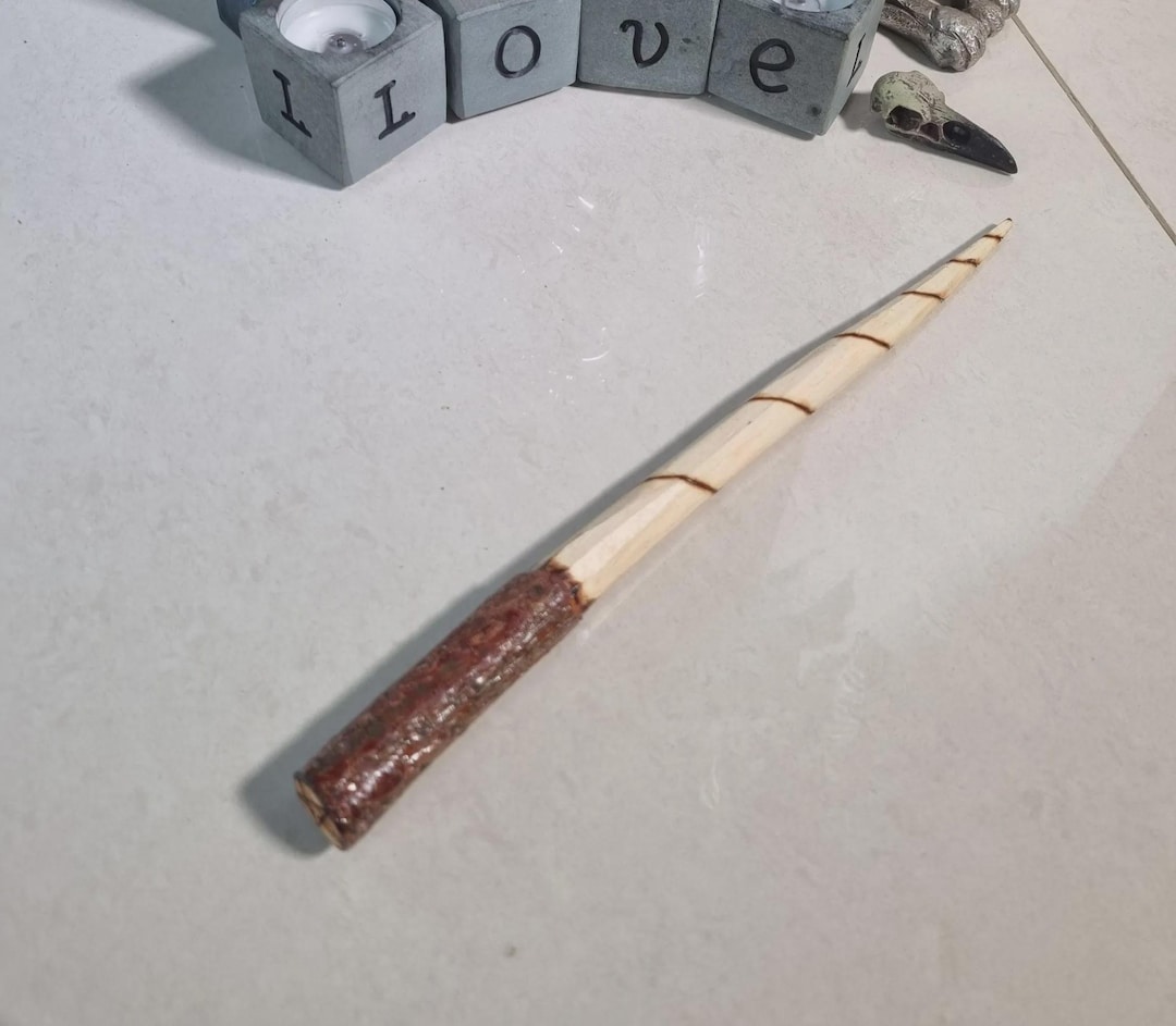 Charged Pine Wood Ritual Wand: Love & Light Magic, Prosperity and ...