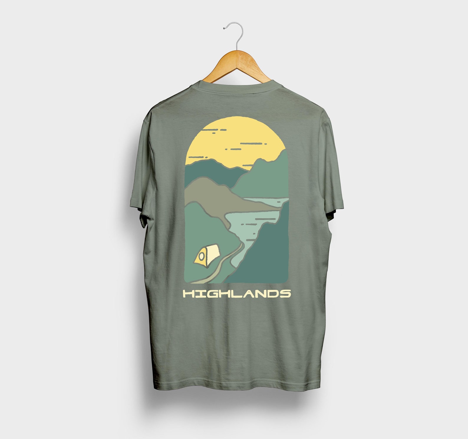 Scotland Highlands 100% Organic T-shirt Unisex - Etsy Canada