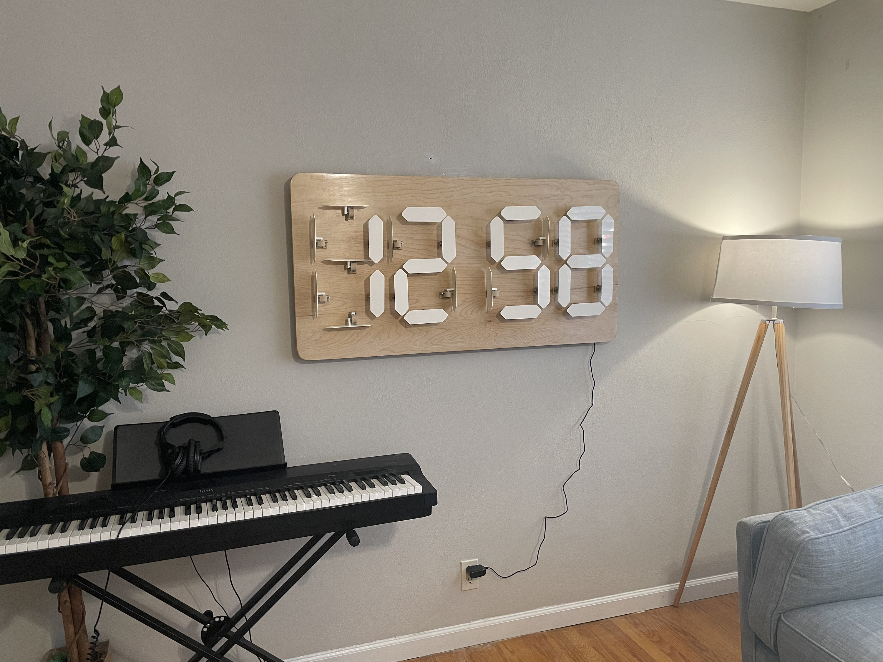 Cool Digital Wall Clocks