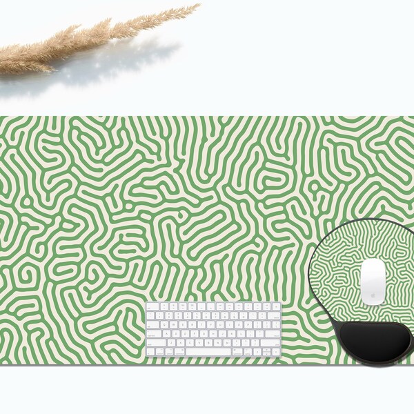 Green Desk Mat - Etsy