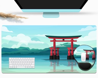 Torii Gate Desk Mat - Etsy