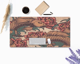 Koi Fish Mouse Pad | Etsy