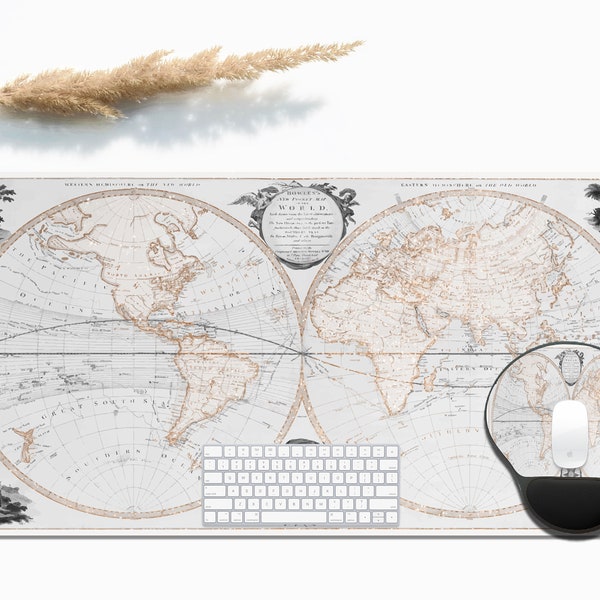 Extra Large Vintage Map - Etsy