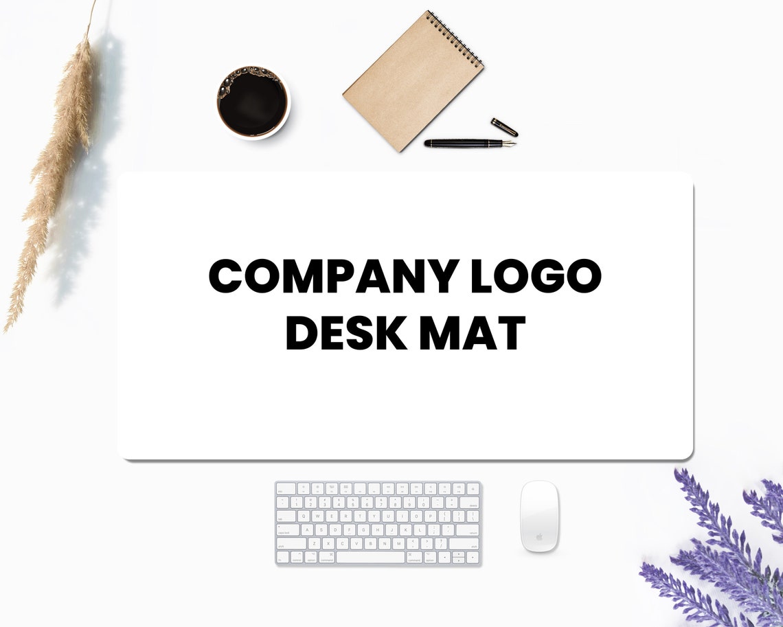 Custom Company Logo Desk Mat Business Promotion Items - Etsy