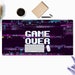 Game Over Futuristic Desk Mat Gaming, Gaming Large Mouse Pad, Extra ...
