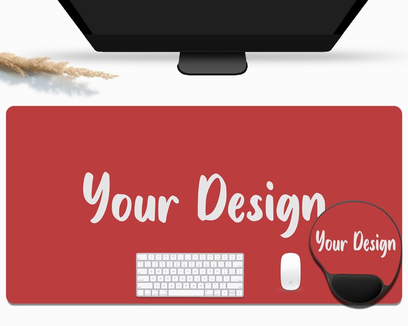 Custom Design Desk Mat With Multiple Sizes Personalized Large - Etsy
