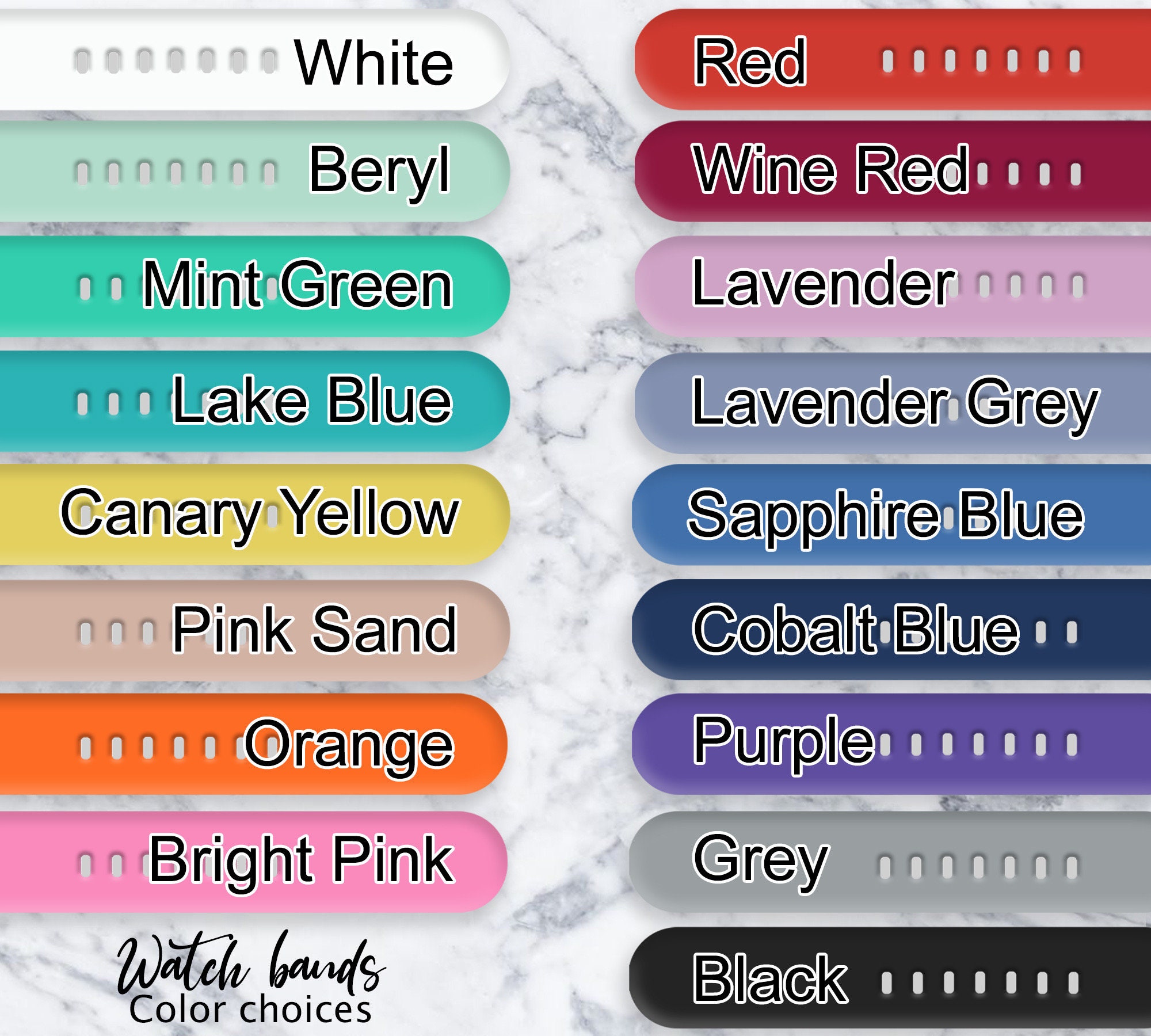 Personalized Monogram Name Watch Band Compatible With Apple Watch ...