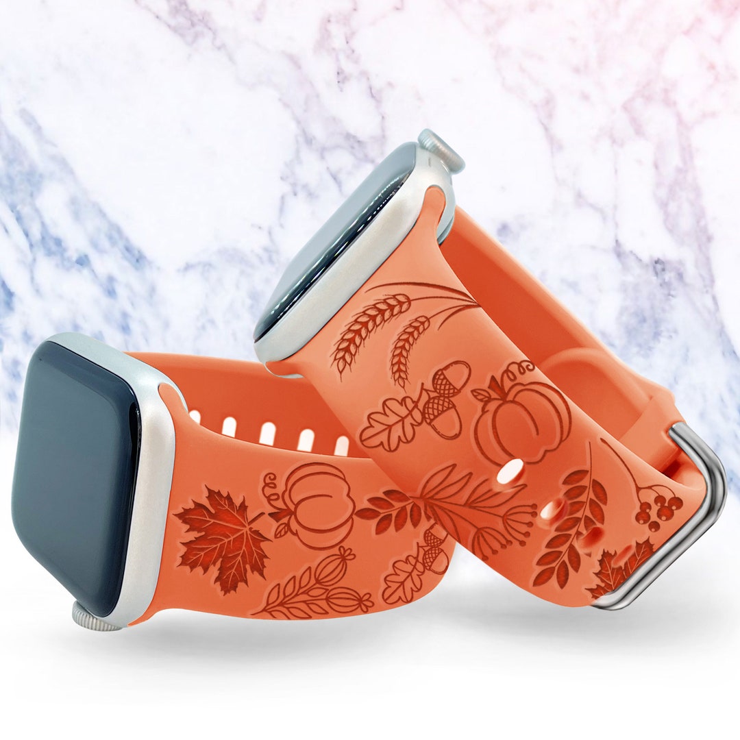 Autumn Fall Halloween Watch Band Compatible With Apple Watch Iwatch ...
