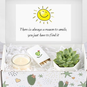 Positive Gift Box Encouragement Gift Set Thinking of You Care Package ...