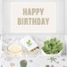 HAPPY BIRTHDAY Succulent Gift Box Live Plants Gift Set - Etsy