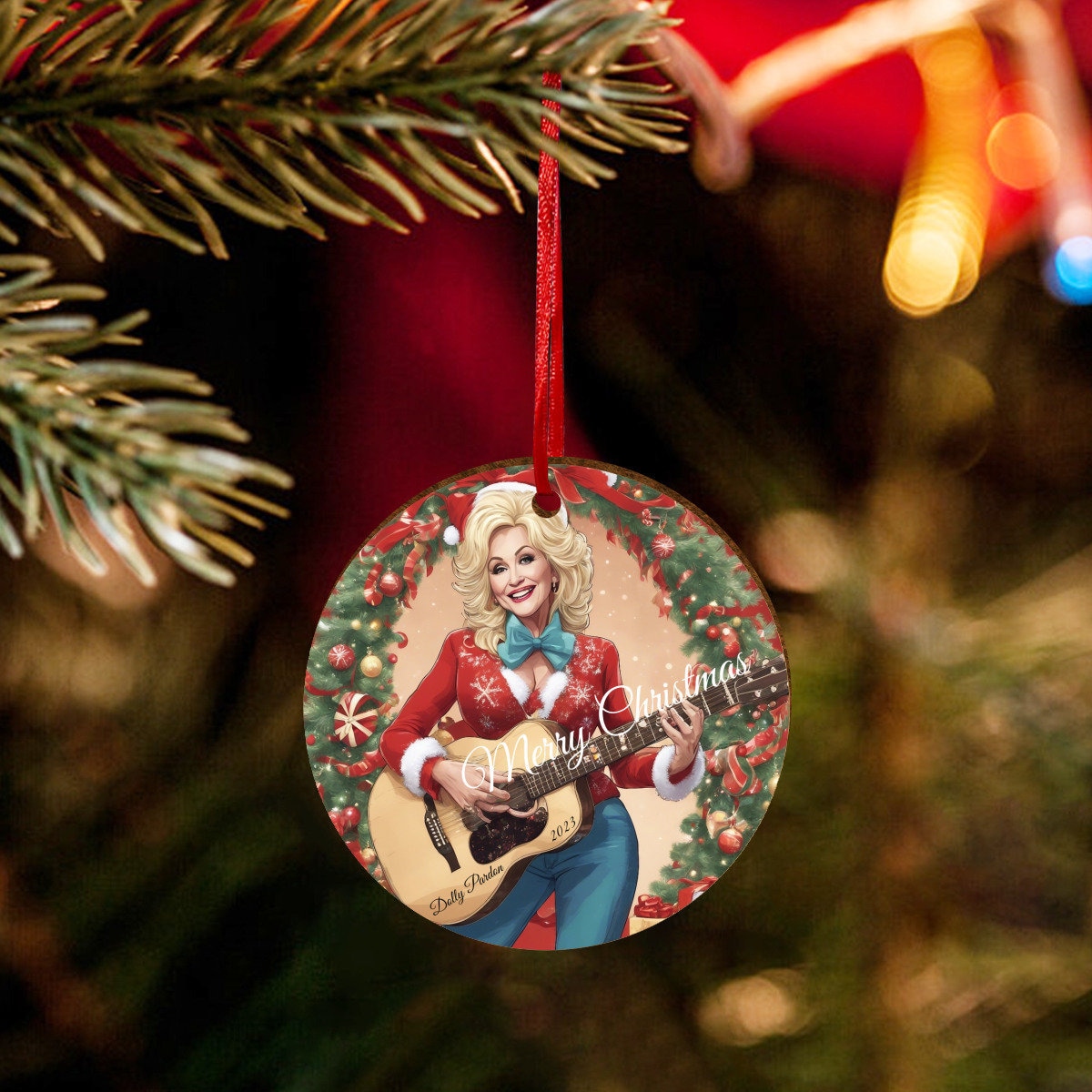 Dolly Parton, Pine Wood Christmas Ornament sold by Kizzee Zam Wesell ...