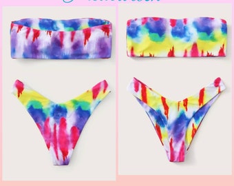Tye Dye Bikini - Etsy
