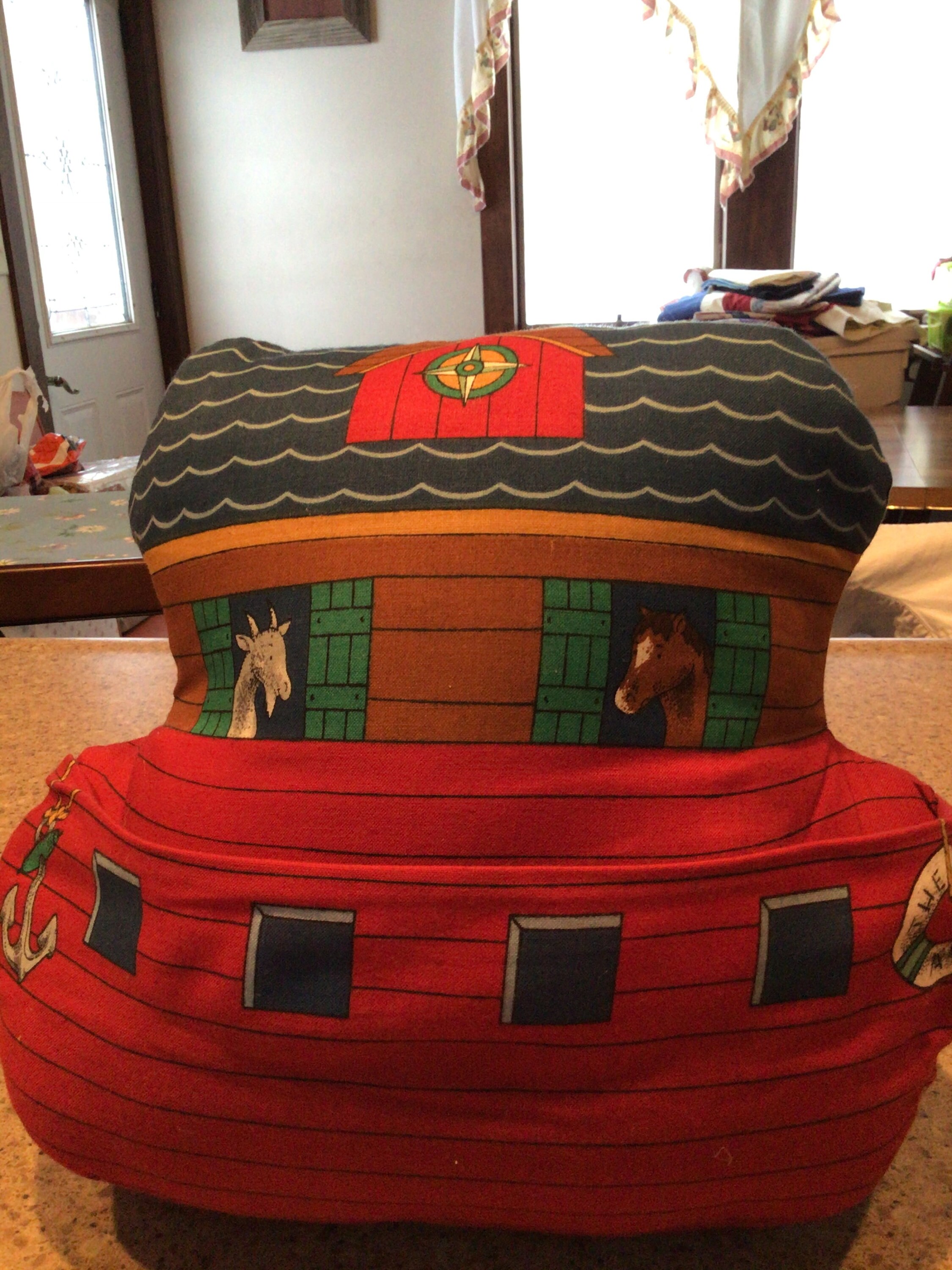 Vintage Biblical Bible Story With Stuffed Ark, Noah and 5 Animals ...