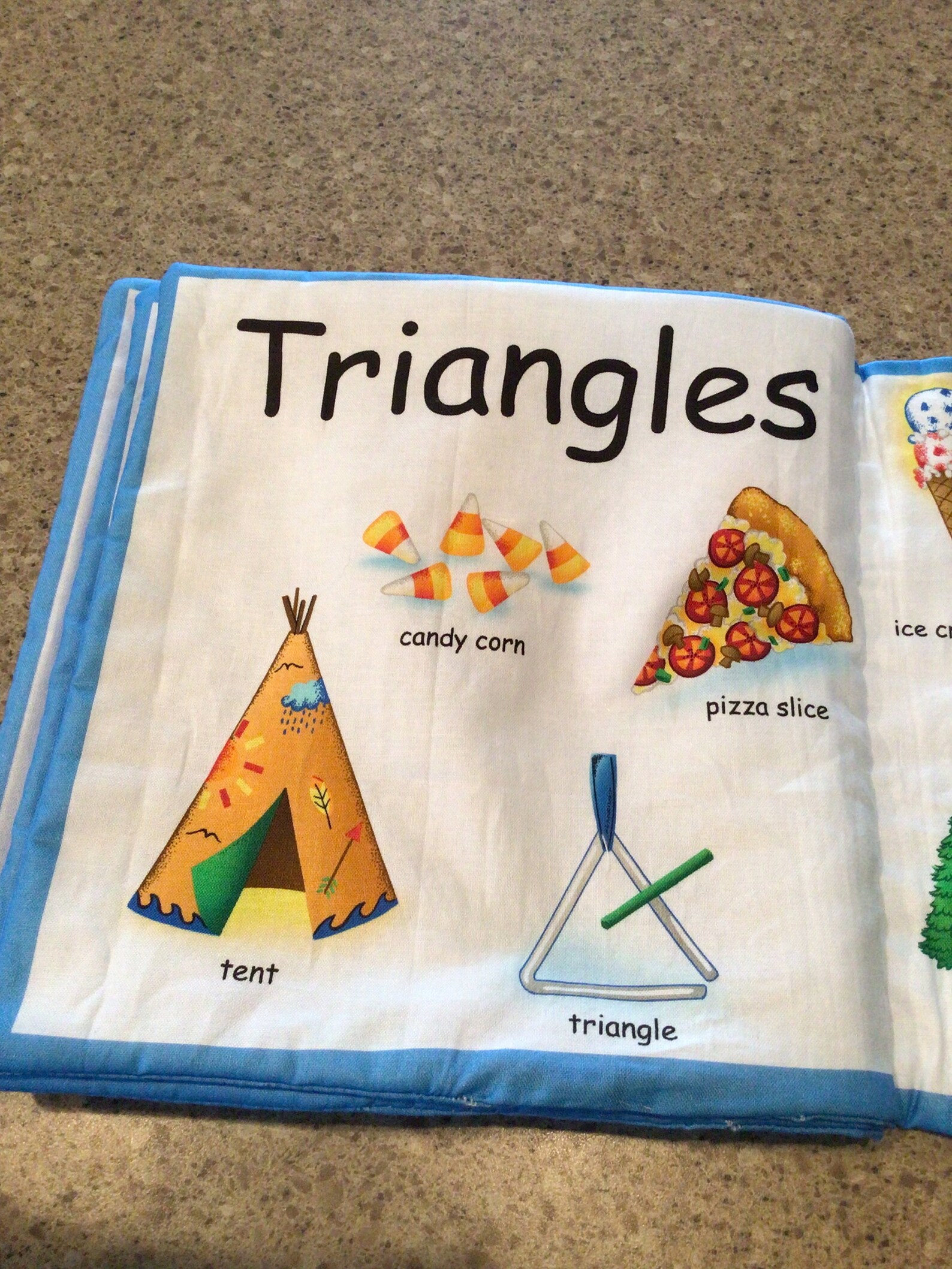 My First Book of Shapes Fabric Book Soft Book Quiet Book Childrens Book ...