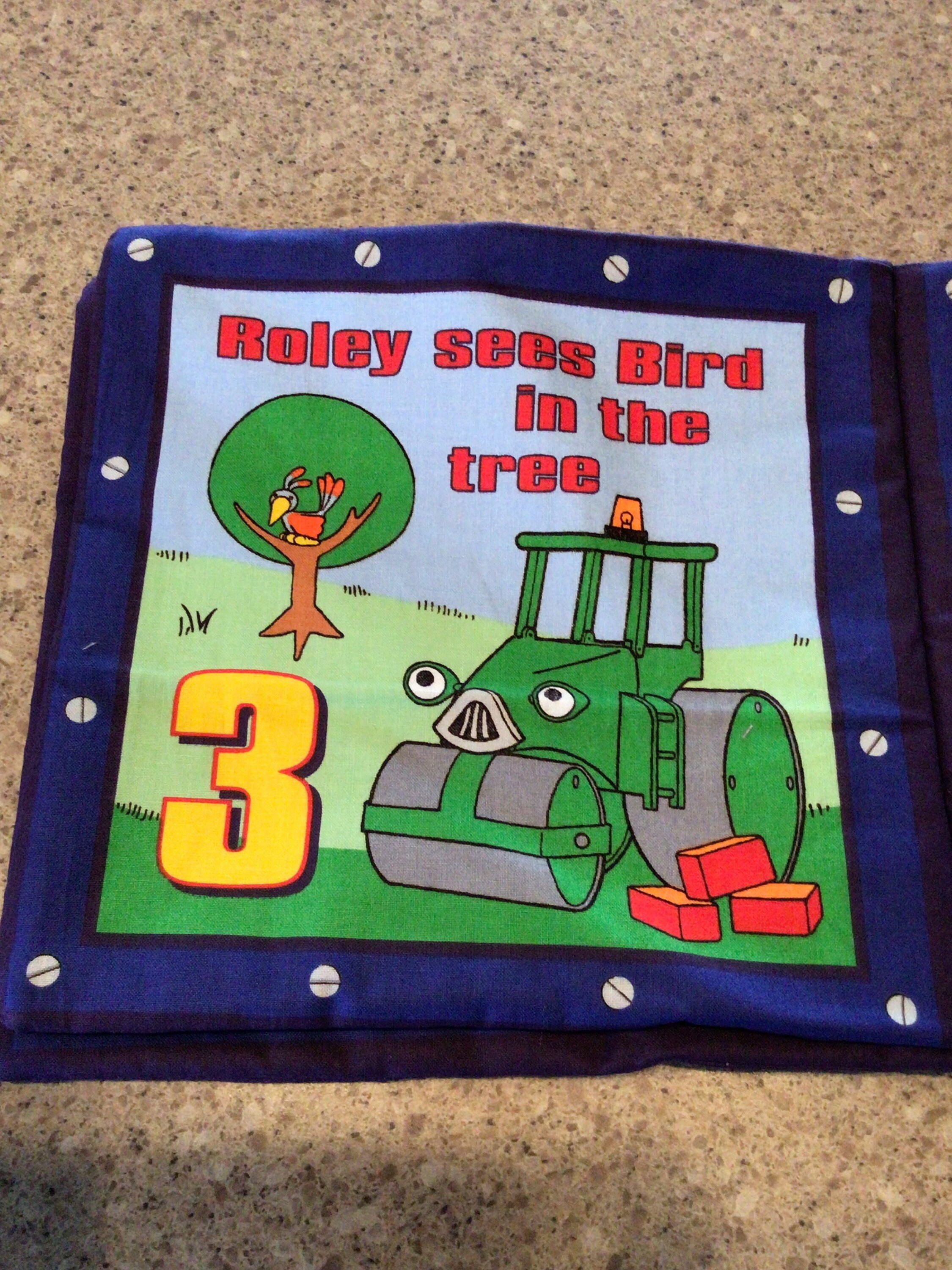 Bob the Builder Lets Count Fabric Book 10 Pages-counting Quiet Book ...