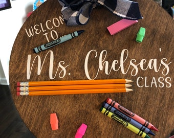 Teacher Appreciation Door Hanger - Etsy