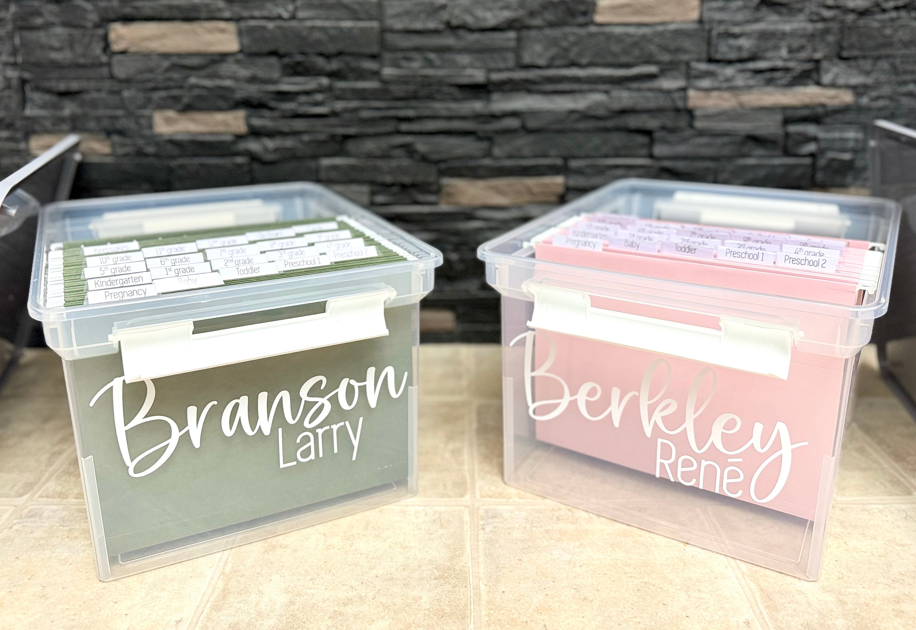 Completed Fully Assembled Childs Memory School Keepsakes Milestones Box ...