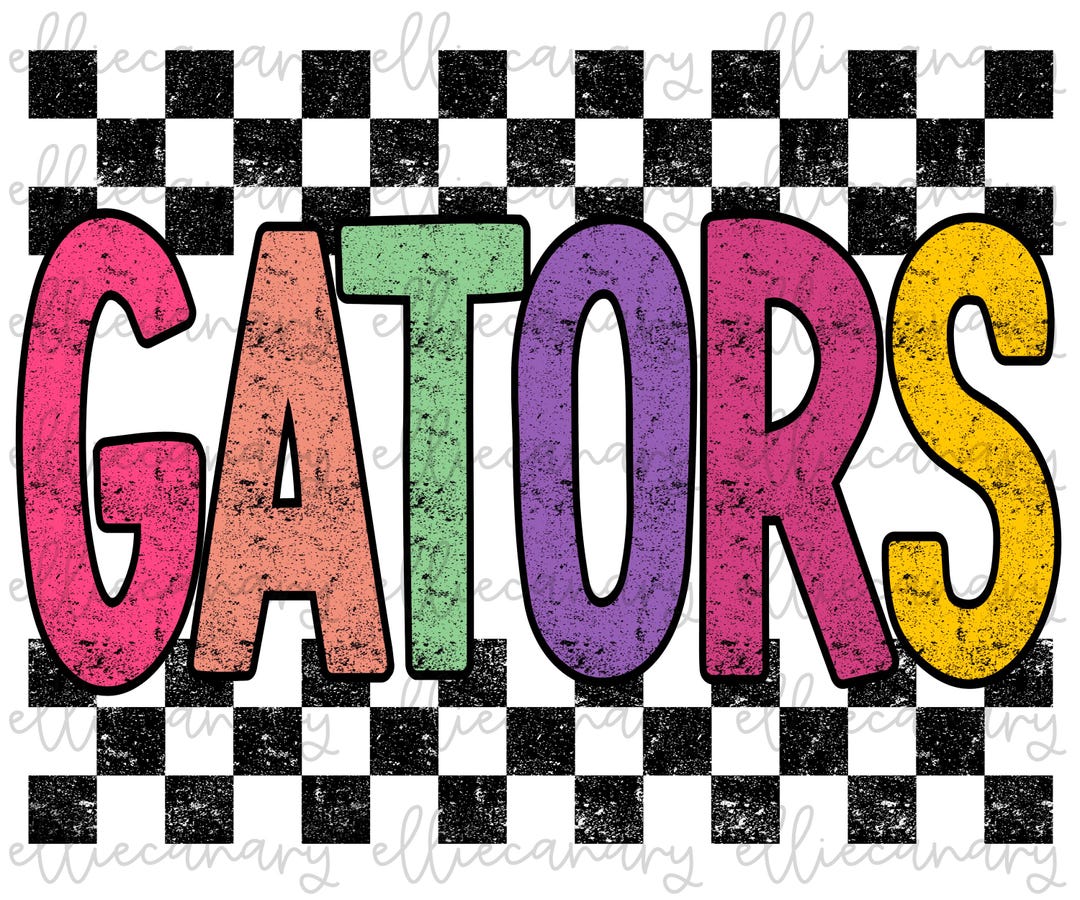 Go Gators PNG Mascot Design Sports Mom Team Spirit, Digital Download ...