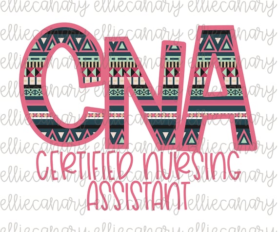 Certified Nursing Assistant PNG Nurse Digital Download | Etsy