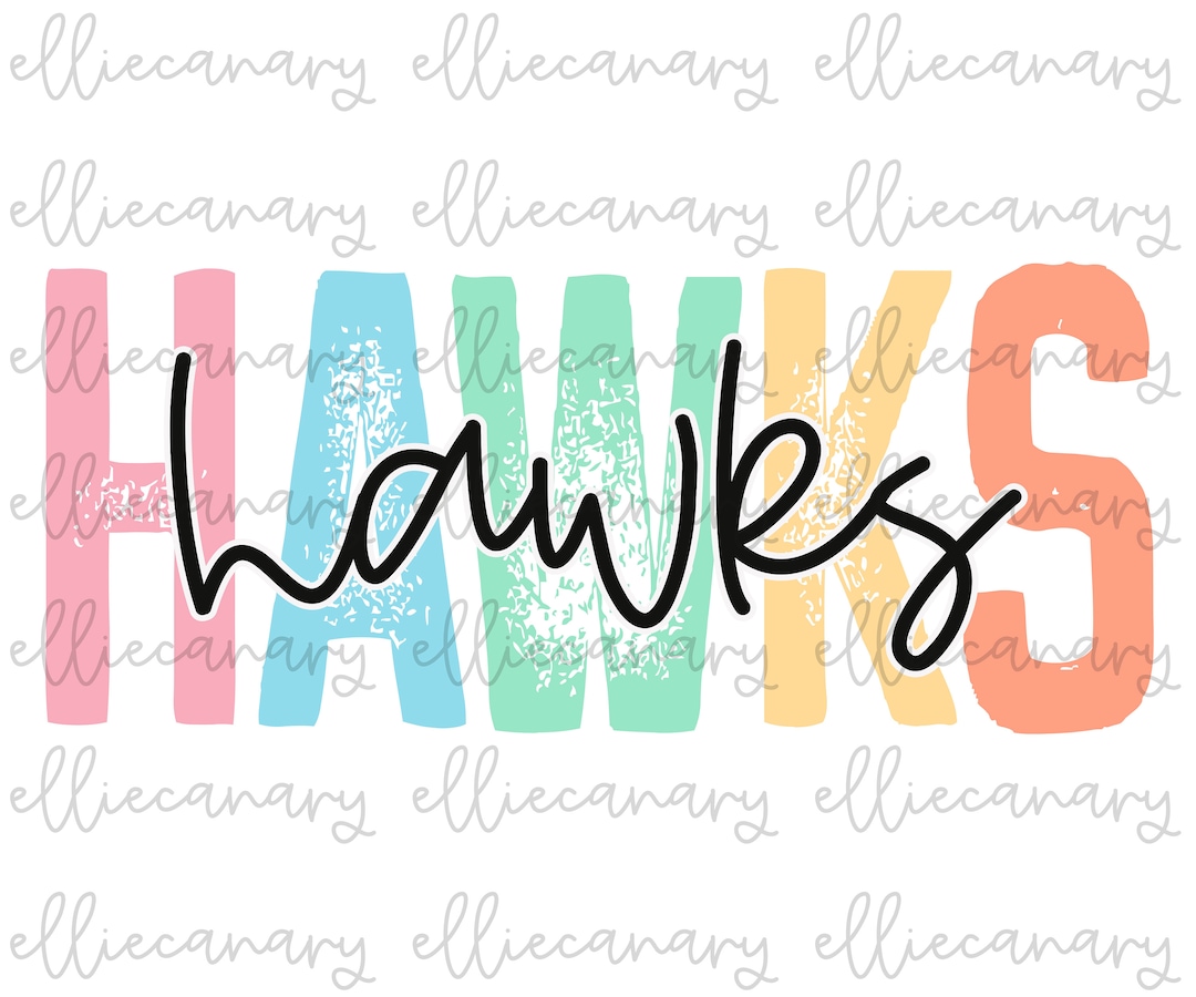 Go Hawks PNG Sports Mom Team Spirit, Digital Download, Sublimation ...