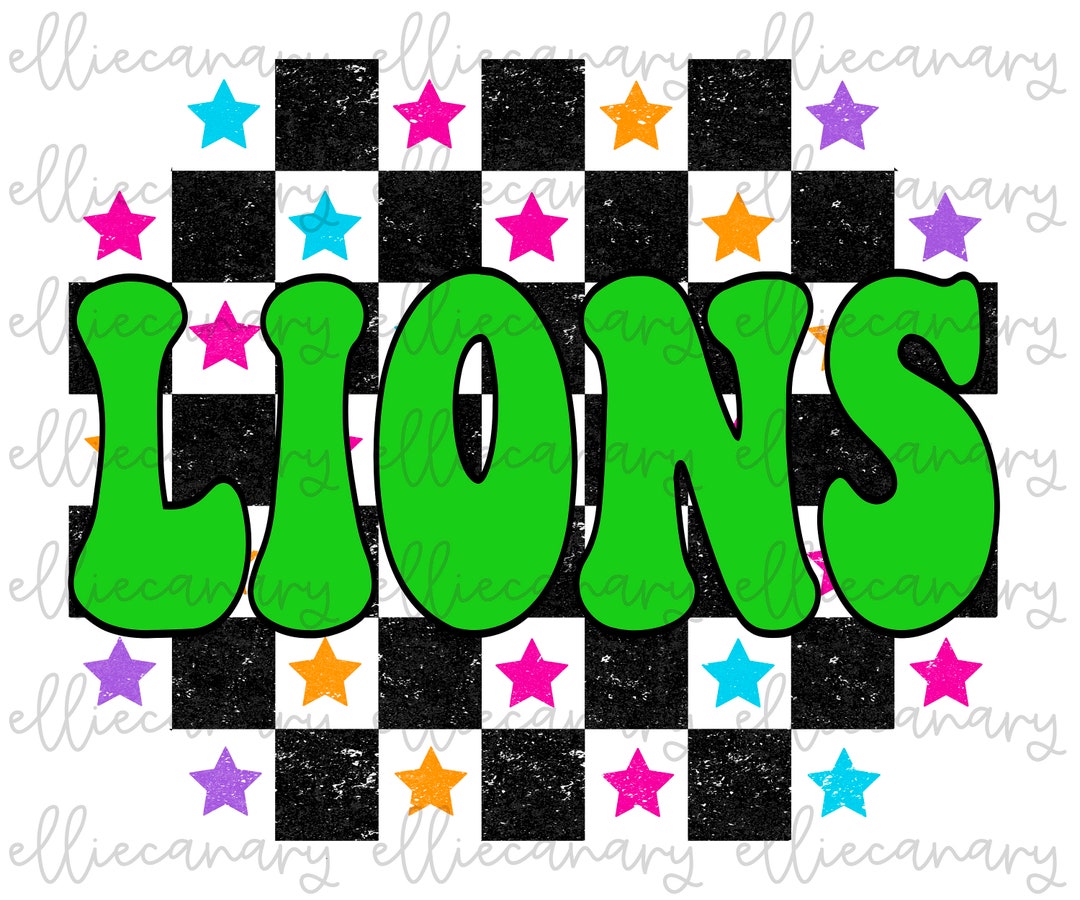 Go Lions PNG Sports Mom Team Spirit, Digital Download, Sublimation ...