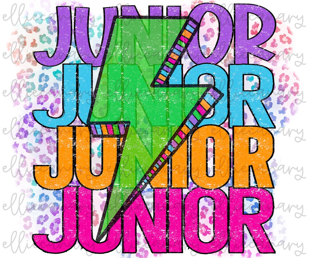 Junior PNG, Back to School, Elementary, Digital Download, Sublimation ...