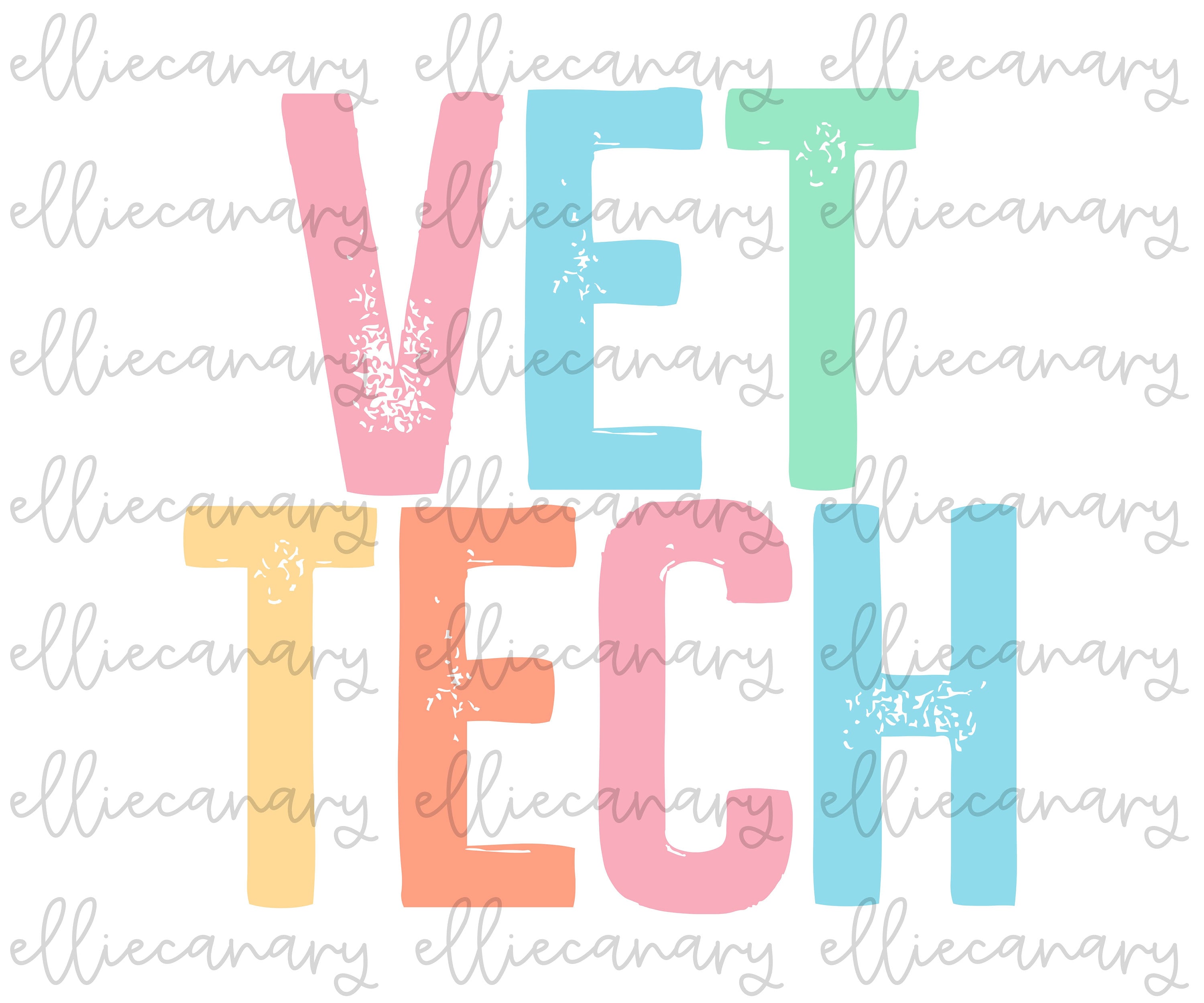 Vet Tech PNG, Digital Download, Sublimation Design, Instant Download - Etsy