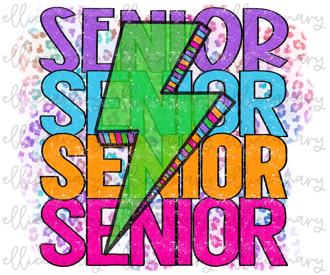 Senior PNG, Back to School, Elementary, Digital Download, Sublimation ...
