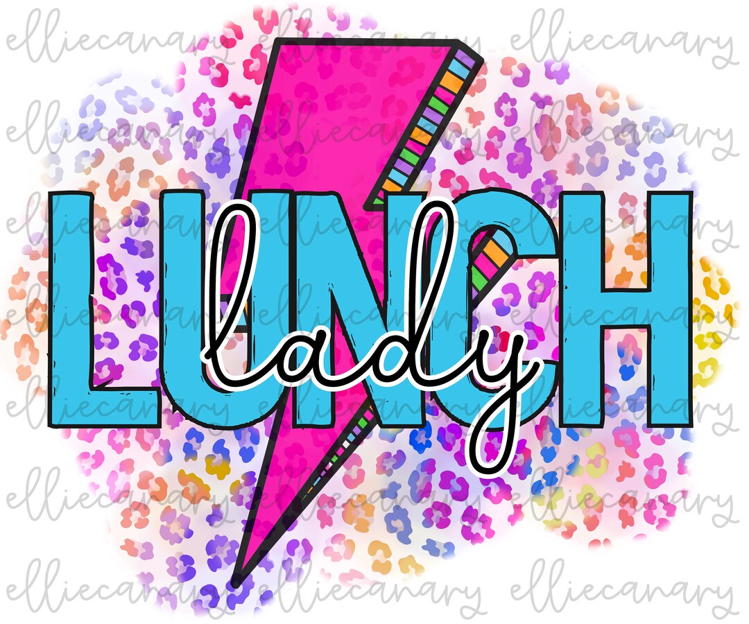 Lunch Lady PNG, Back to School, Elementary, Digital Download ...