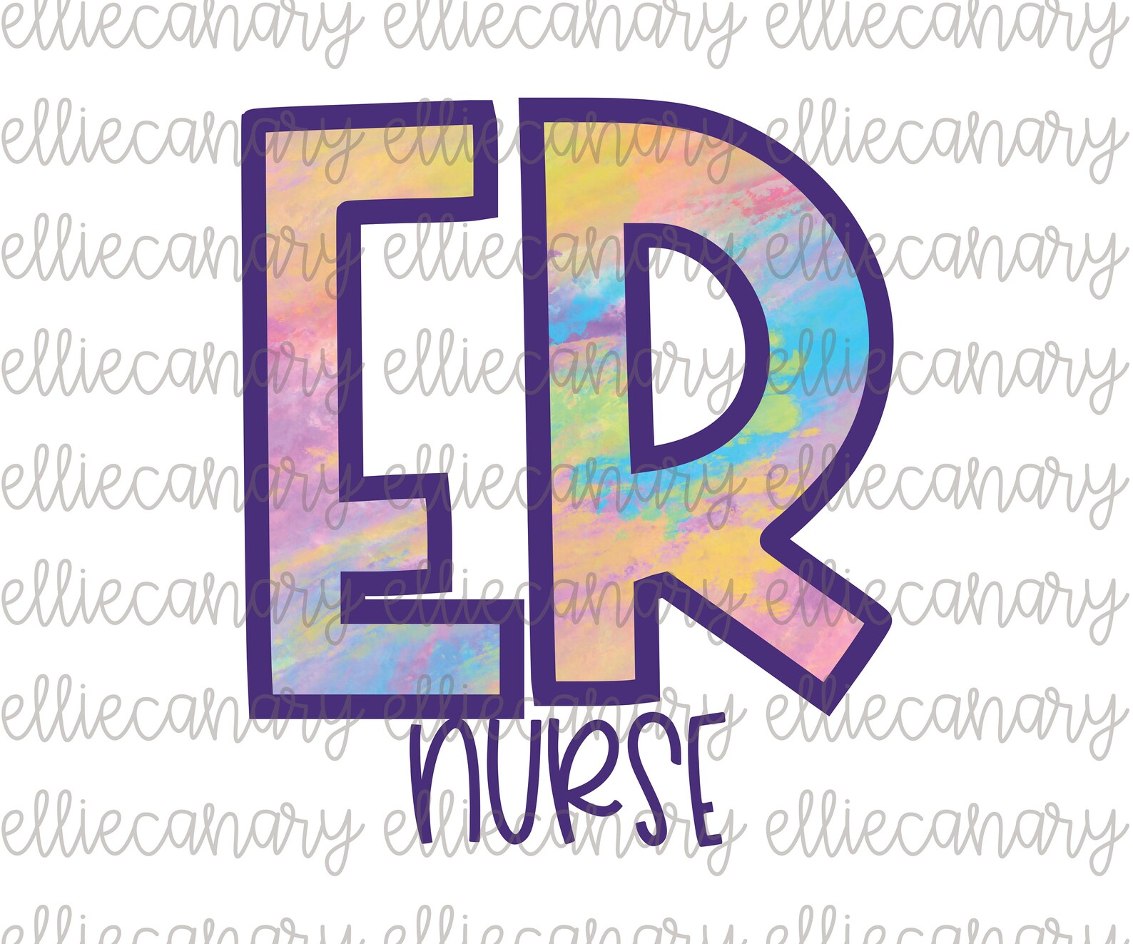 ER Nurse png Nurse Hospital Emergency Room Digital | Etsy