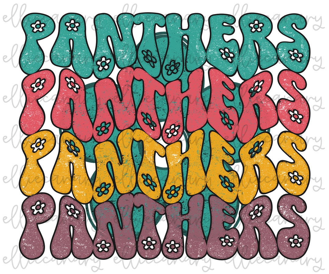 Panthers Mascot PNG Sports Mom Team Spirit, Digital Download ...