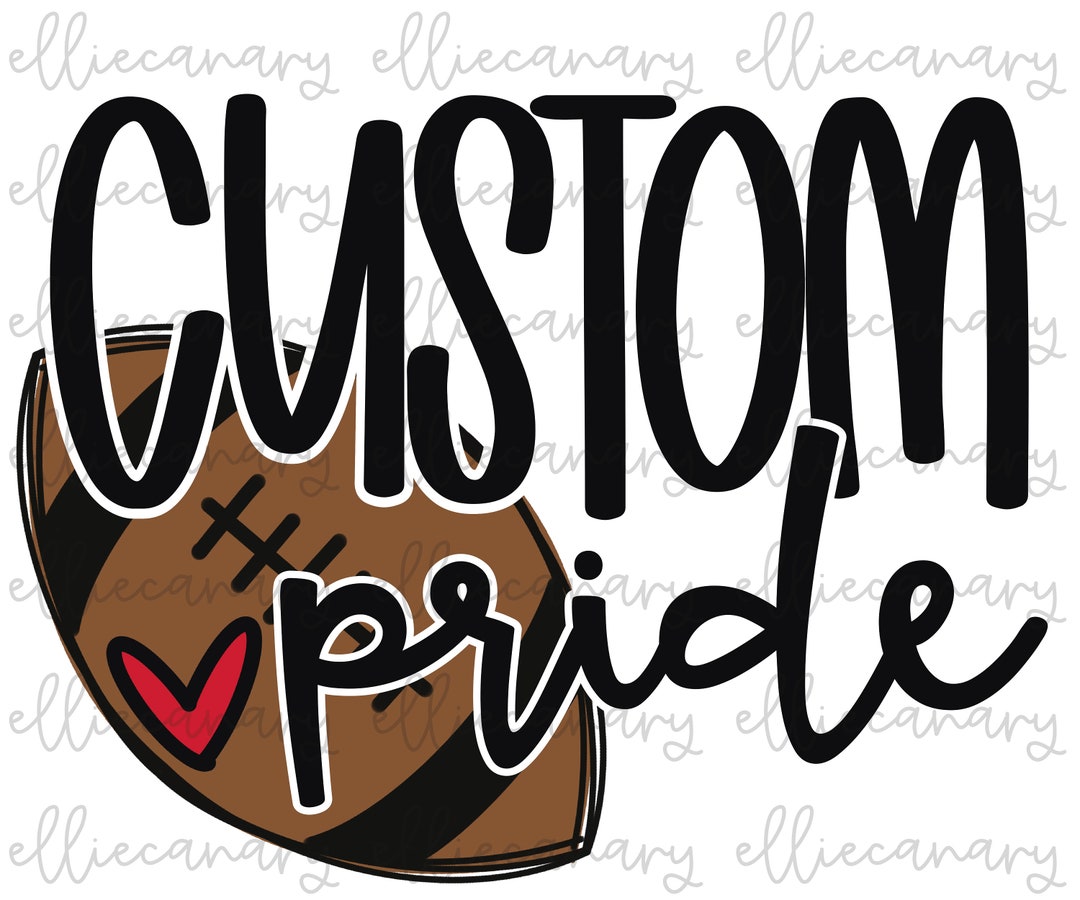 Custom Football Mascot PNG: Team Spirit Design (digital Download) - Etsy