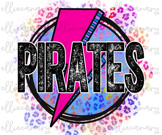 Go Pirates PNG Sports Mom Team Spirit Digital Download - Etsy