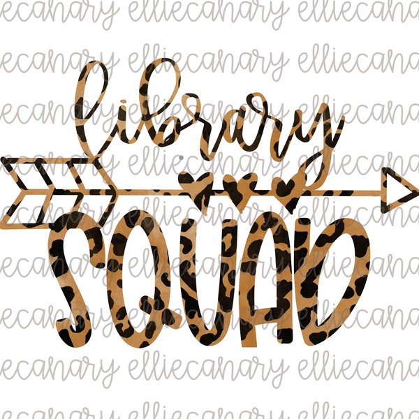 Library Squad Svg - Etsy