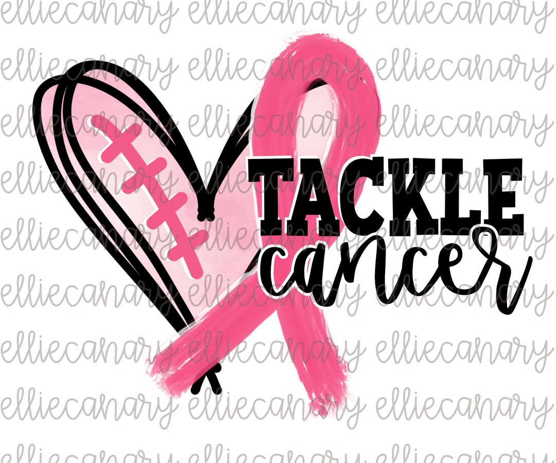 Tackle Cancer PNG, Breast Cancer Awareness, Digital Download ...