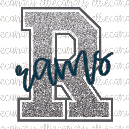 Go Rams PNG Sports Mom Team Spirit Digital Download - Etsy