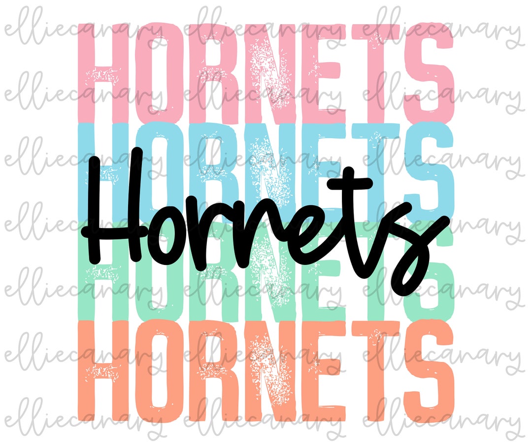 Go Hornets PNG Sports Mom Team Spirit, Digital Download, Sublimation ...