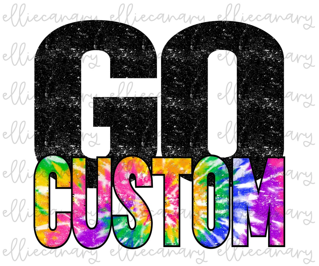 CUSTOM PNG Mascot Word School Team Design Go Team Custom Sport Mom Team ...