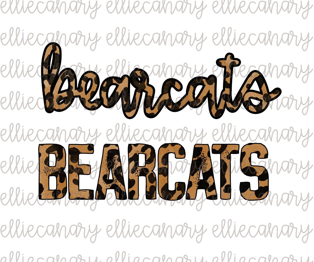 Go Bearcats PNG Sports Mom Team Spirit, Digital Download, Sublimation ...