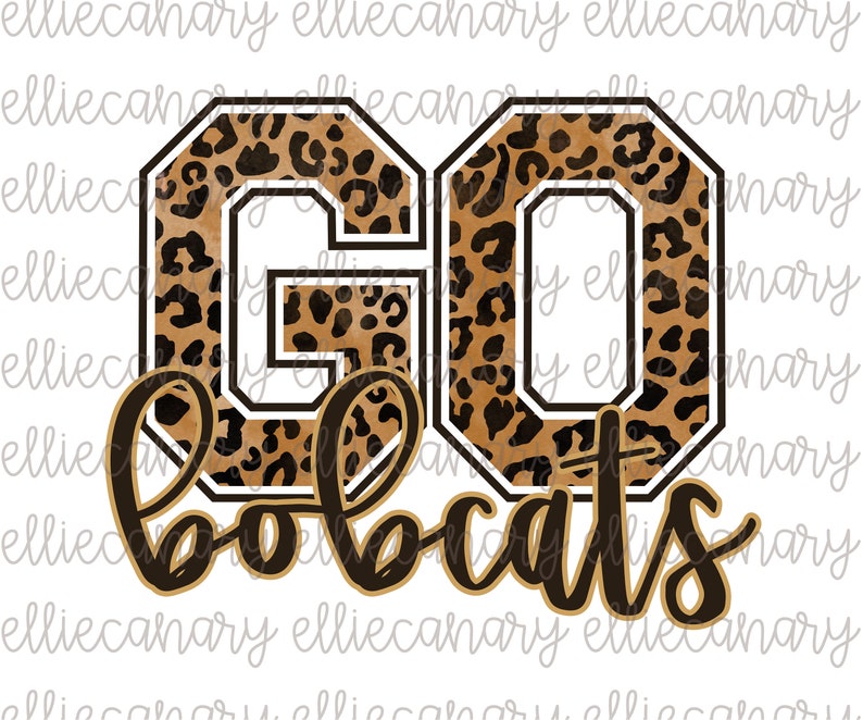 Go Bobcats PNG Sports Mom Team Spirit Digital Download - Etsy