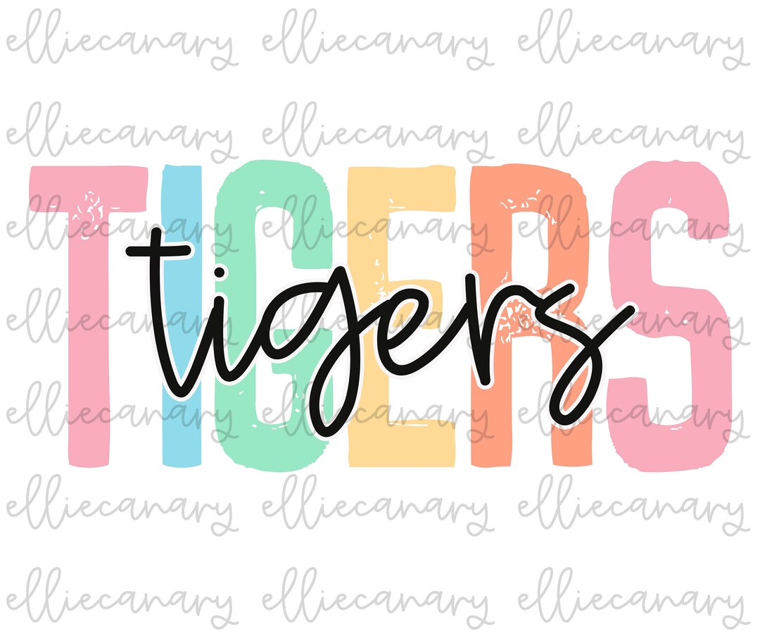 Go Tigers PNG Sports Mom Team Spirit, Digital Download, Sublimation ...