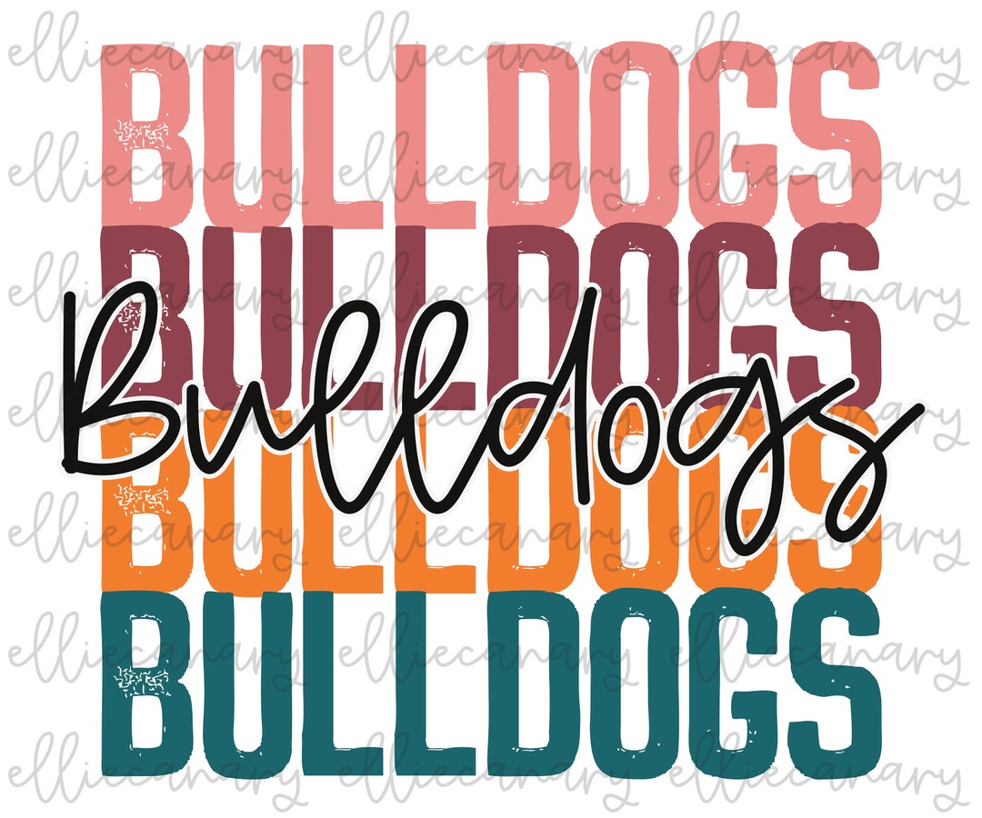 Go Bulldogs PNG Sports Mom Team Spirit, Digital Download, Sublimation ...