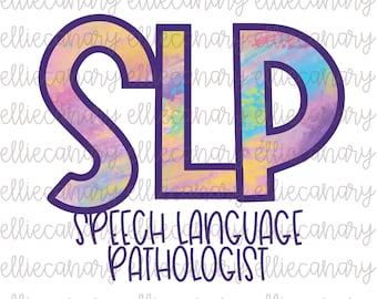 SLP Squad PNG Back to School Elementary School Digital | Etsy