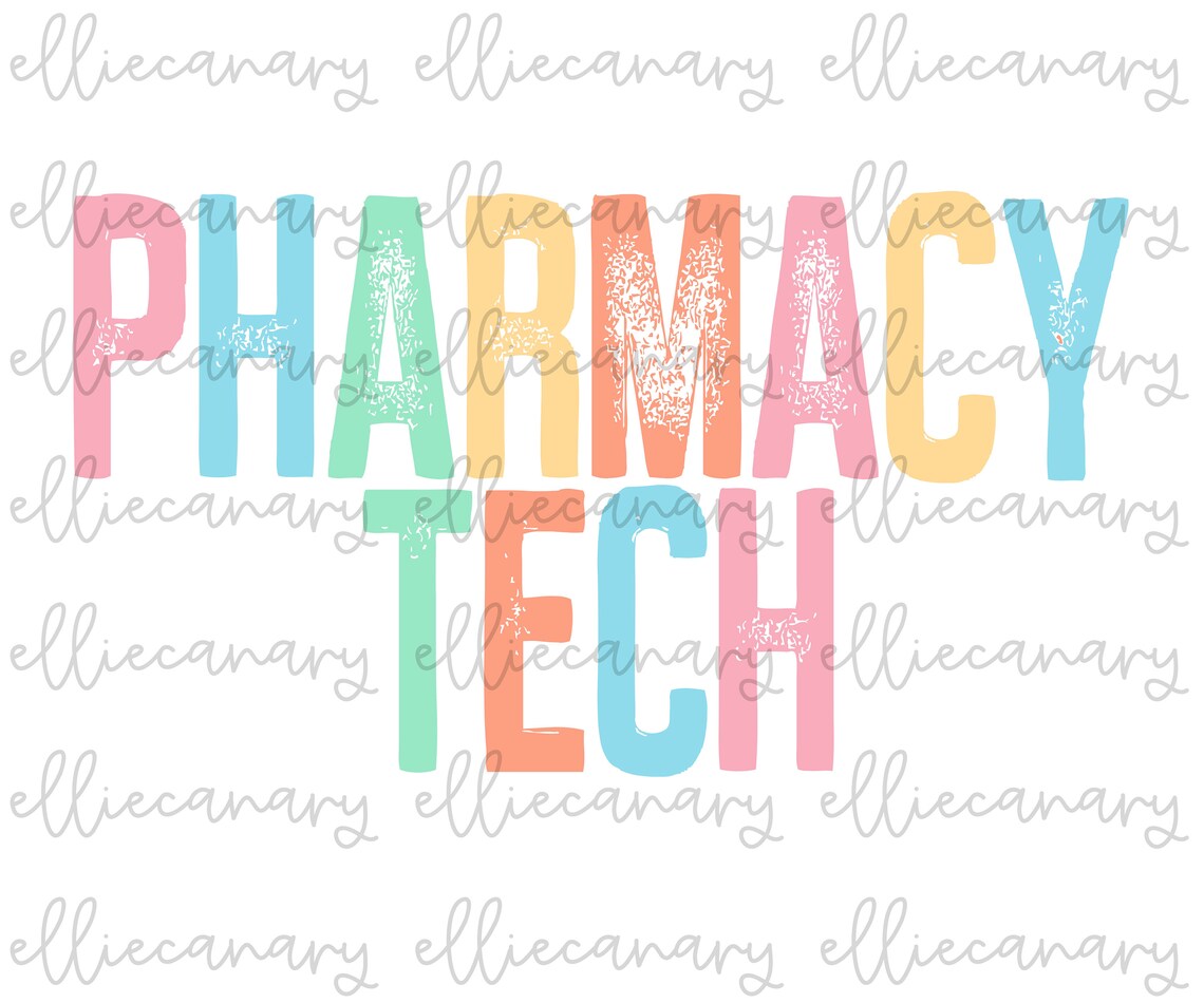 Pharm Tech PNG, Pharmacy Technician, Digital Download, Sublimation ...