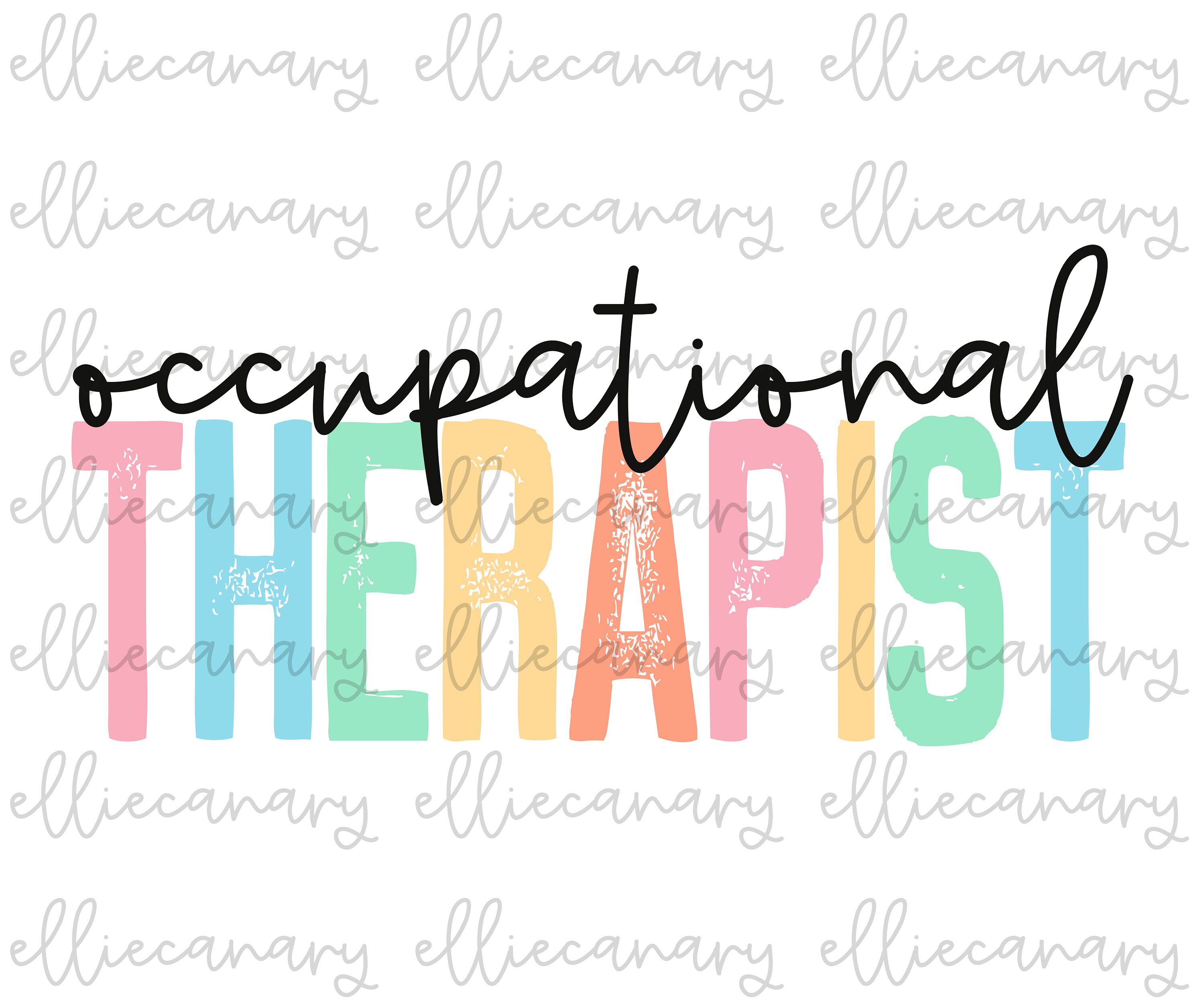 Occupational Therapy PNG, Back to School Design (digital Download) - Etsy