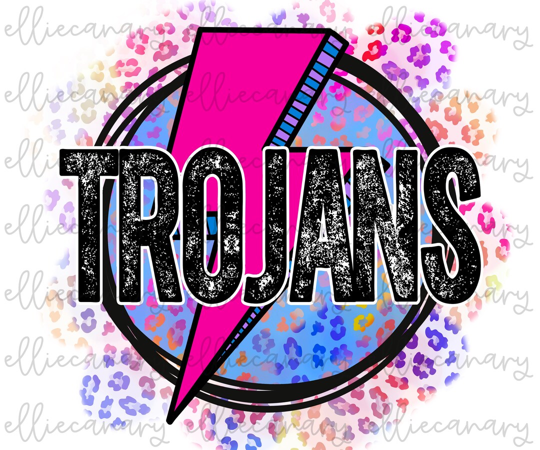 Go Trojans PNG Sports Mom Team Spirit, Digital Download, Sublimation ...