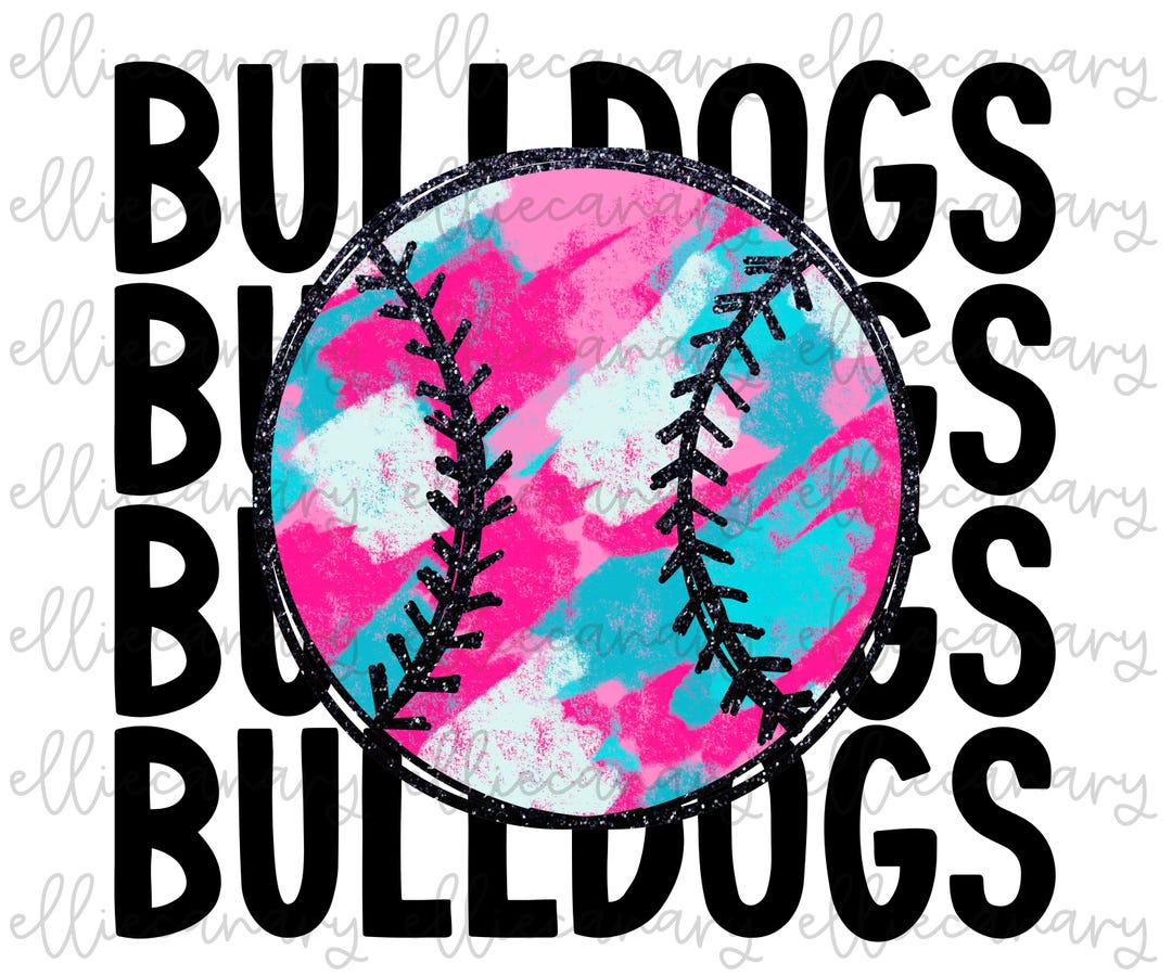Bulldogs Baseball PNG: Mascot Sports Mom Design (digital Download) - Etsy