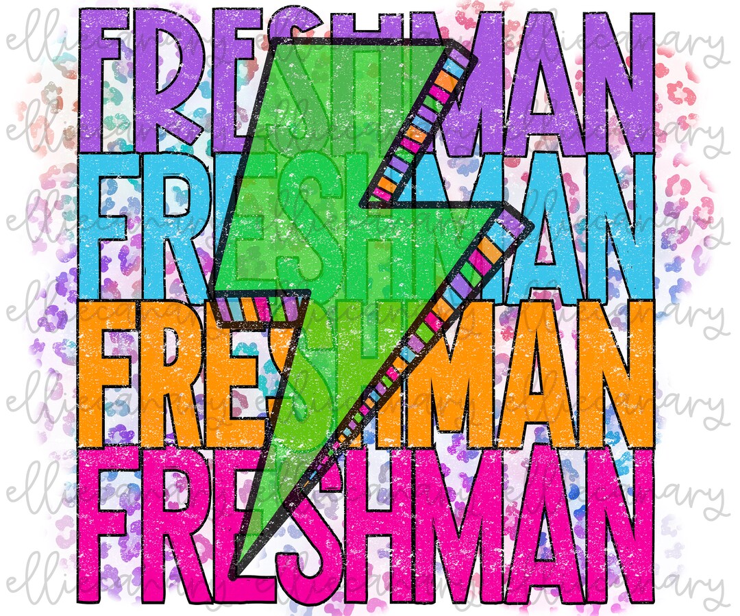 Freshman PNG, Back to School, Elementary, Digital Download, Sublimation ...