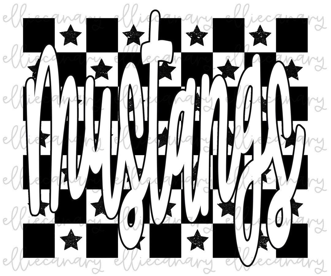 Mustangs Mascot PNG, Mascot Sports Mom, Team Spirit, Digital Download ...