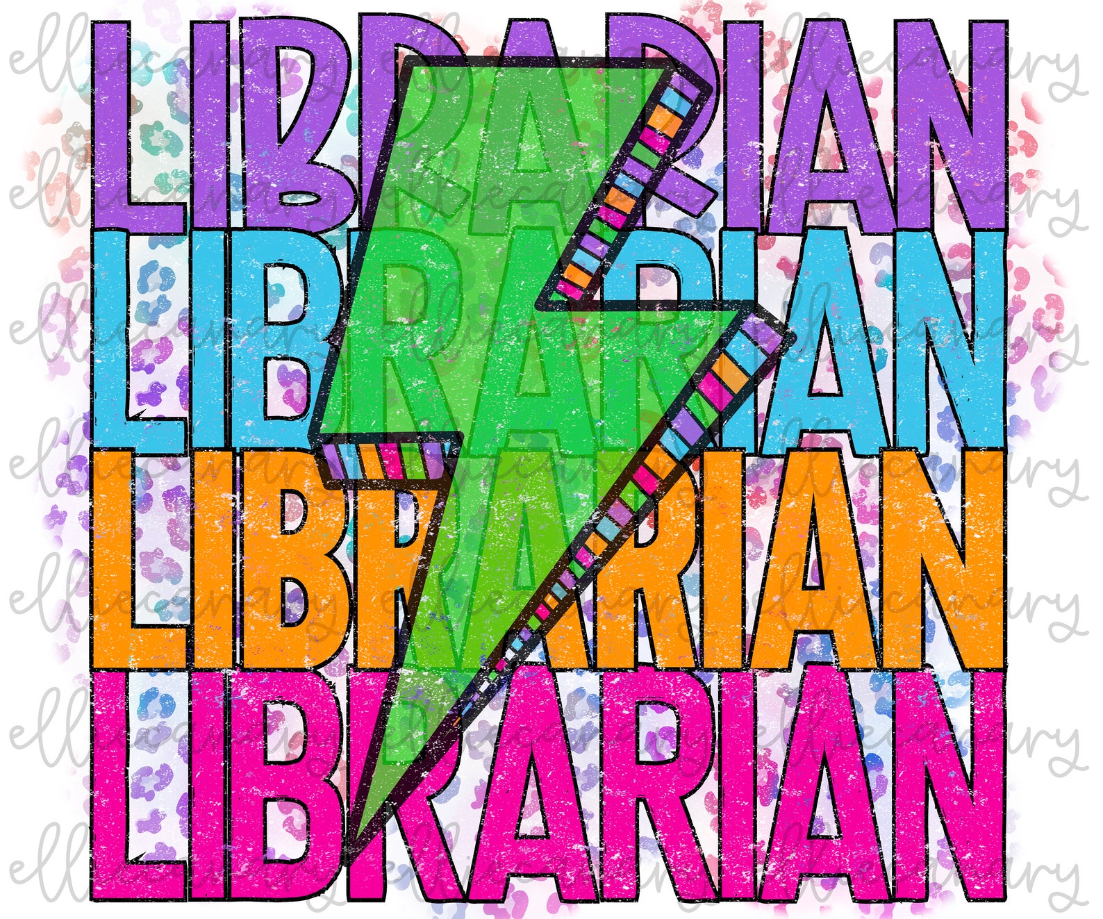 Librarian PNG, Back to School, Elementary, Digital Download ...